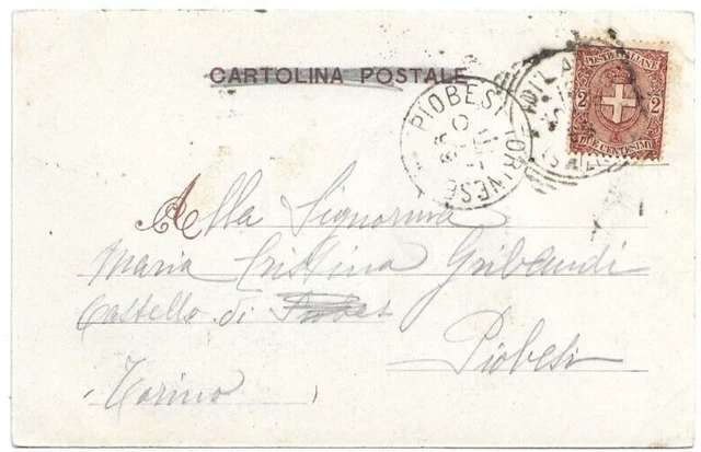 CARTOLINA DI MILANO ,MONUMENTO A VITTORIO EMANUELE viaggiata 1902 Ed. G ...