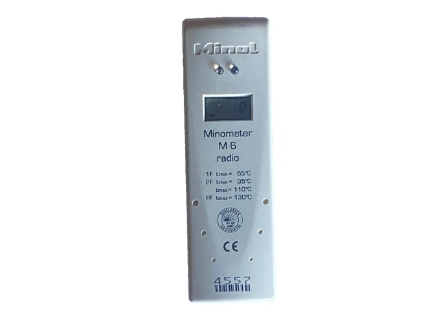 ELEKTRONISCHER HEIZKOSTENVERTEILER MINOL Minometer M 6 radio EUR 14,90 ...