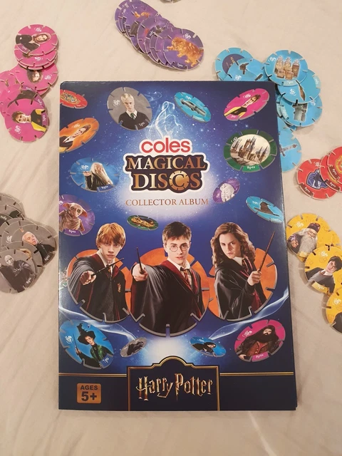 COLES 2025 HARRY Potter Magical Collector Discs No's: 37 - 72. PICK ...