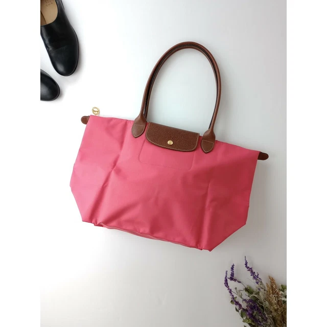 LONGCHAMP LE PLIAGE Le Pliage Tote Bag Pink Used £144.81 - PicClick UK