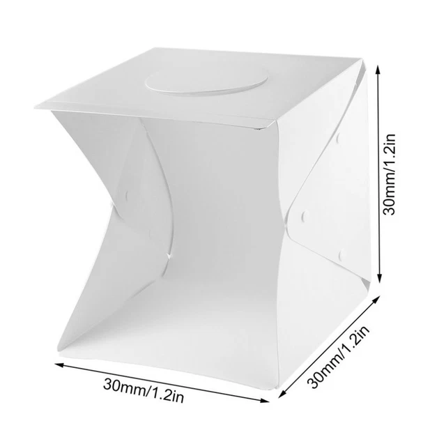 2 SETS PHOTO Light Box Photo Tent kit with LED Light and Color ...