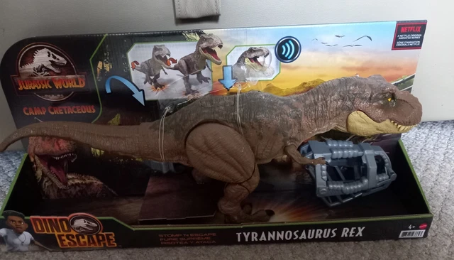 JURASSIC WORLD CAMP Cretaceous Dino Escape Tyrannosaurus Rex T-Rex NEW ...