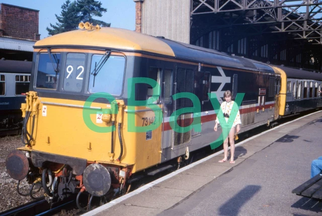 35MM RAILWAY SLIDE of Class 73 73142 @ Bournemouth - Copyright to Buyer ...