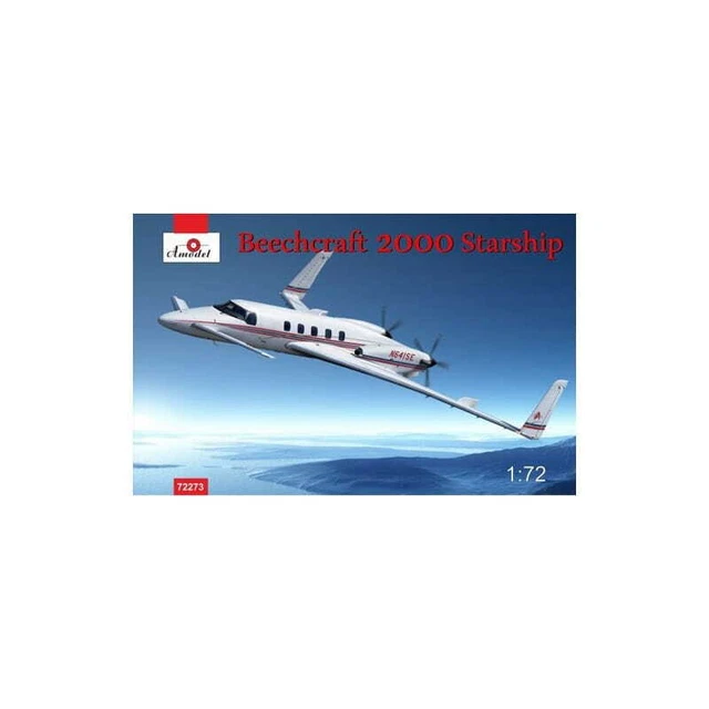 AMODEL 72273 STARSHIP 2000 Aircraft Scale 1/72 Hobby Plastic Kit NEW ...
