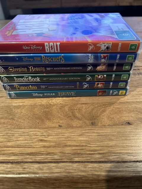 DISNEY DVD BUNDLE, Anniversary Edition And Standard, All VGC $24.95 ...