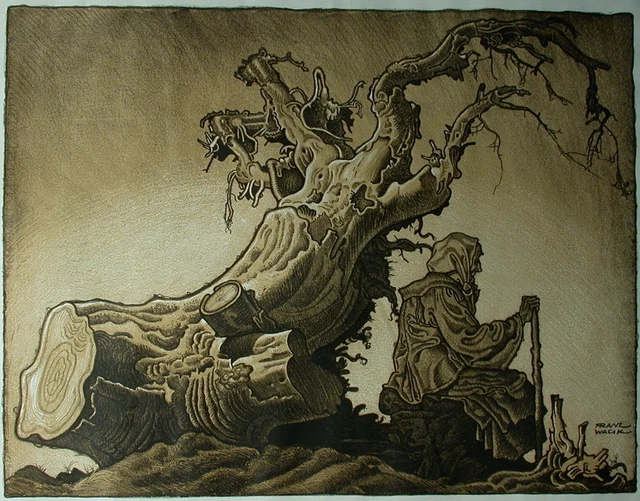 FRANZ WACIK (1883-1938 ebd.) Das Alter. EUR 150,00 - PicClick DE