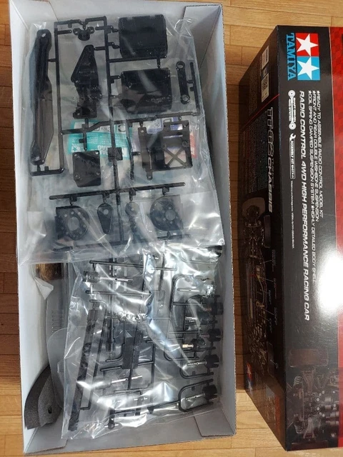 TAMIYA FORD ZAKSPEED Turbo Capri TT-02 1/10 RC Shaft Drive 4WD Kit Gr.5 ...