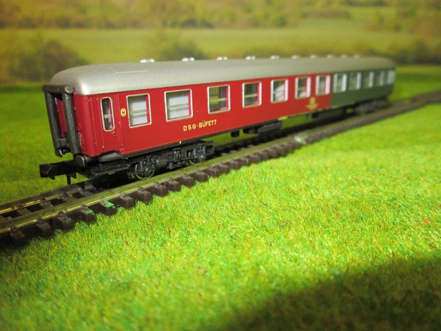 RIVAROSSI 9521 DB Buffet Coach Red/Green Livery N Gauge £11.99 ...