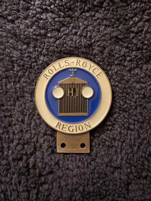 ROLLS-ROYCE OWNERS CLUB RROC Bentley Ohio Region Enamel Badge Bar 1990s ...