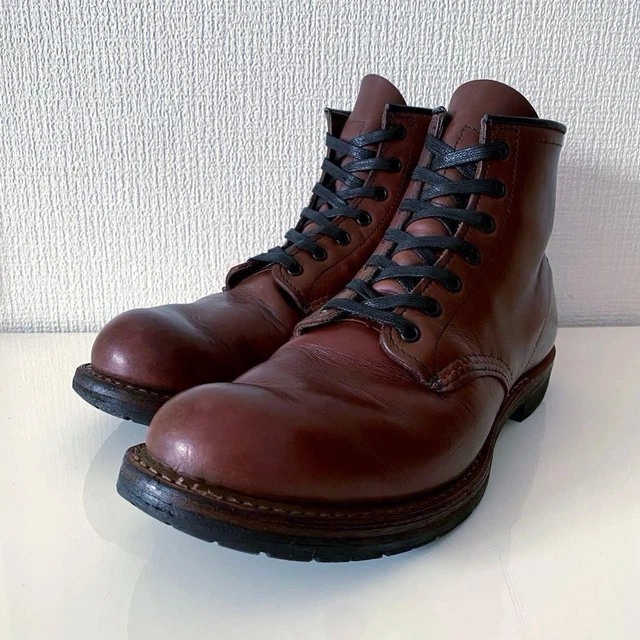RED WING 9011 Beckman Boots Black Cherry Featherstone Leather US 9D ...