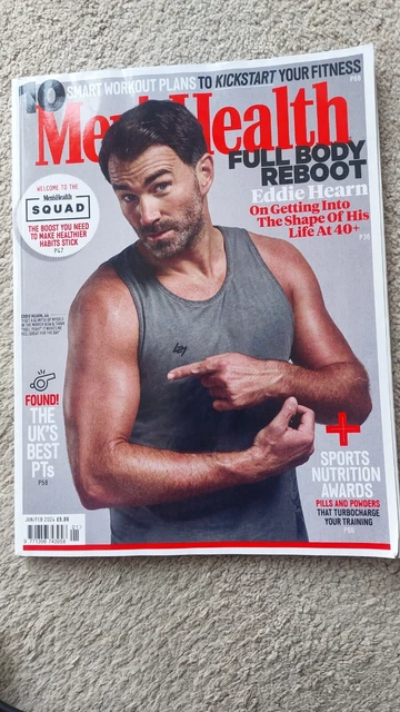 UK MEN'S HEALTH Magazine, Full Body Reboot, Jan/Feb 2024 £4.50 ...