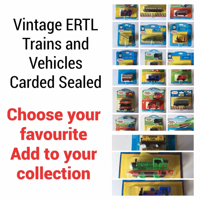 ERTL THOMAS THE Tank Engine & Friends Trains - Carded New Sealed Choose ...
