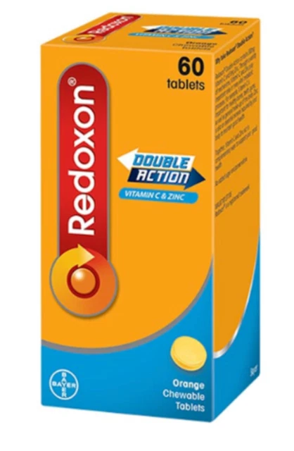 10 BOTTLES REDOXON Double Action Chewable Tablet 500mg For Daily ...
