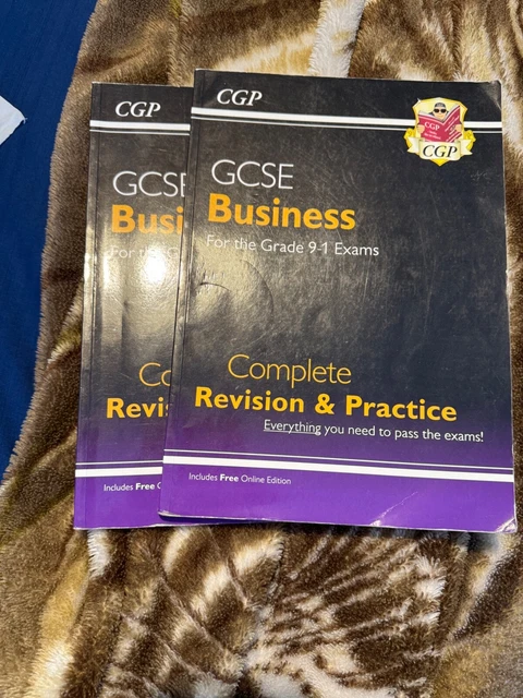 CGP AQA BUSINESS GCSE Revision Guide + Question Cards £15.00 - PicClick UK