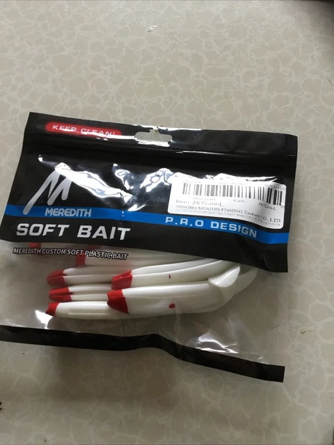 SEA FISHING SOFT Jelly Lures Sandeels Cod Pollock Bass Wrasse 10x 5 ...