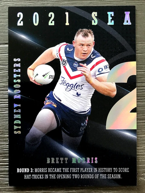 2022 NRL TRADERS '2021 Season To Remember' Trading Card - Brett Morris/Roosters $2.00 - PicClick AU