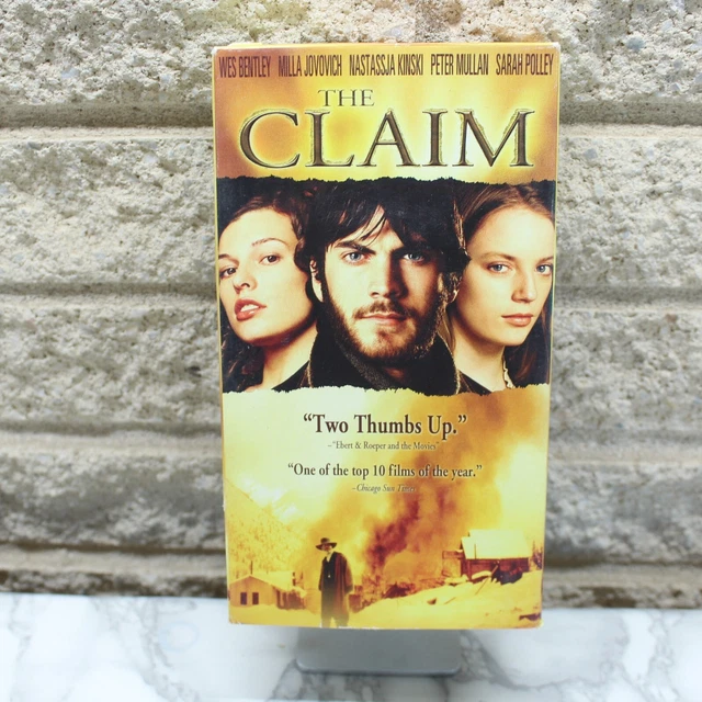 THE CLAIM (VHS, 2001) Wes Bentley Milla Jovovich £4.63 - PicClick UK