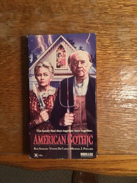 AMERICAN GOTHIC VHS Tape Vidmark 90s Horror Rod Steiger £17.96 ...