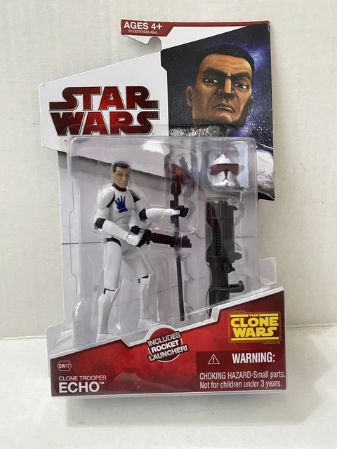 HASBRO STAR WARS The Clone Wars Trooper Clone Trooper Echo EUR 43,33 ...