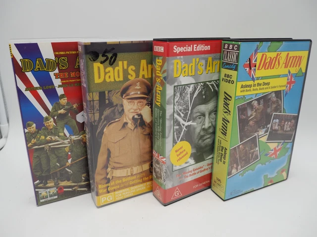 DAD'S ARMY - Various Episodes - VHS Movie bundle VHS BBC Video Tape $20 ...