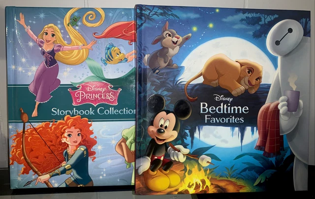 DISNEY BEDTIME FAVORITES And Disney Princess Storybook Collection ...