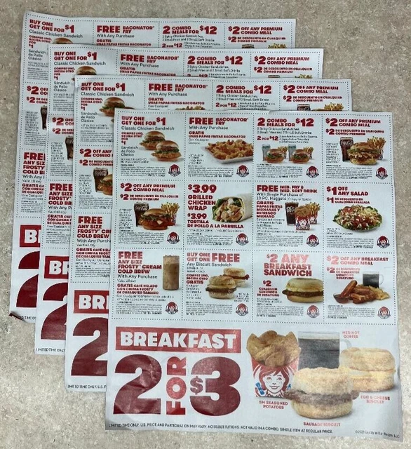 Wendys coupons 2020 store