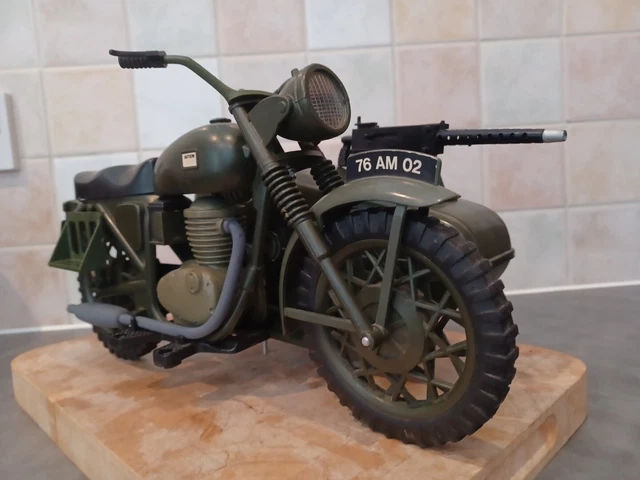 VINTAGE ACTION MAN motorbike and sidecar In Excellent Used Condition £ ...