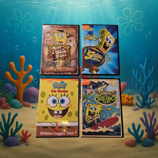 SPONGEBOB SQUAREPANTS (8 DVD Lot) Nickelodeon Television Shows FREE ...