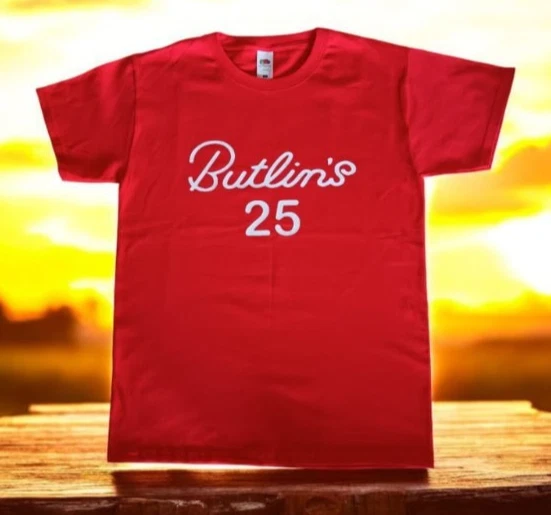 BUTLINS 2025 AND 2026 Red T Shirts 1 year - 3XL £9.14 - PicClick UK