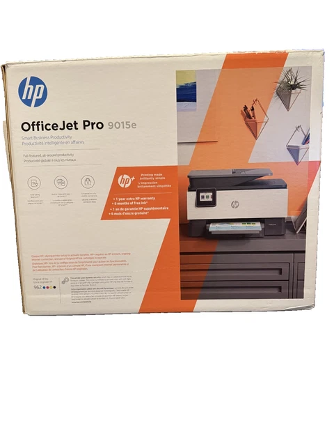 HP OFFICEJET PRO 9015e All-in-One Printer, FAX, Doc Feed and Flatbed ...