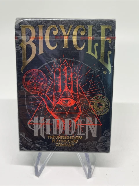 BICYCLE HIDDEN PLAYING Cards Deck Secret Societies Symbols Magic Tricks ...
