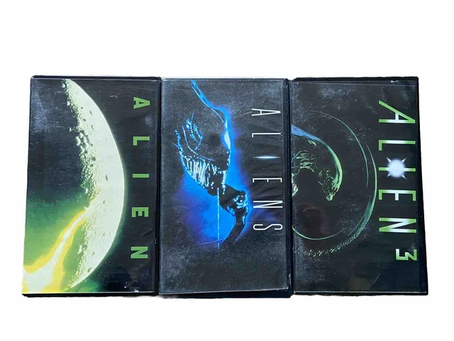 ALIEN TRILOGY SPANISH Subtitled Mexican Vhs Set Ridley Scott Sigourney ...