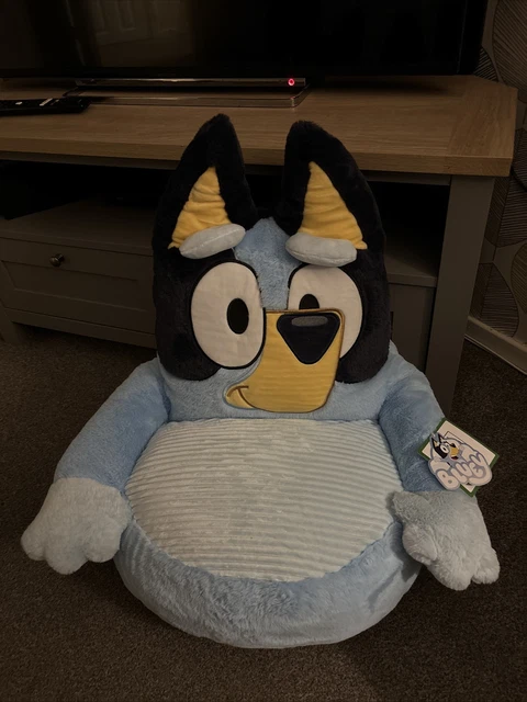 BLUEY CHAIR LIMITED Edition, Rare, Plush, Character Bluey, TV Show ...