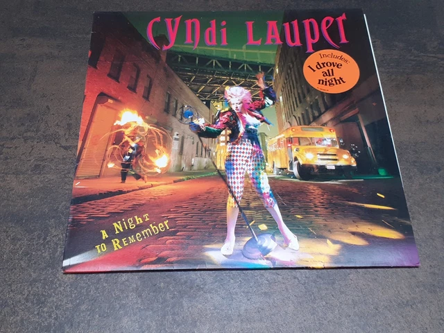 LP CYNDI LAUPER / A Night To Remember EUR 8,00 - PicClick FR