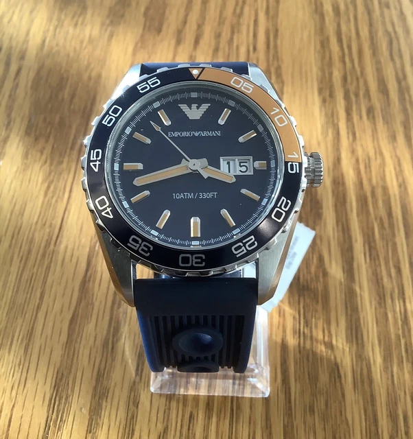 EMPORIO ARMANI MENS Watch Boxed. AR-6045. spares or repair. £21.00 ...