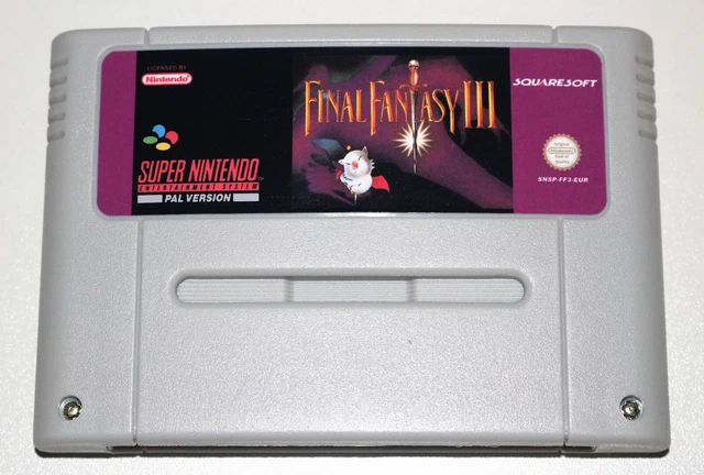 *PAL VERSION* FINAL Fantasy III 3 English Game For SNES £29.99 ...