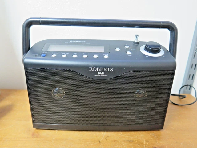 ROBERTS RADIO CLASSICLITE DAB FM RDS Portable Radio Stereo Speakers £19 ...