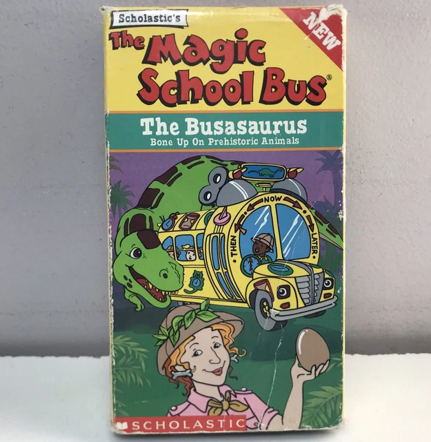 SCHOLASTIC MAGIC SCHOOL Bus Busasaurus VHS Video Tape BUY 2 GET 1 FREE ...