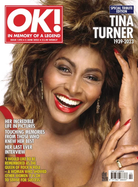 Ok Magazine Uk Edition 5th June 2023 Tina Turner Tribute Special