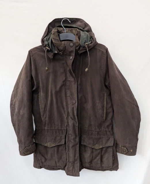 MUSTO COAT WOMENS UK 14 Goretex Rain Jacket Waterproof Hunting Shooting ...