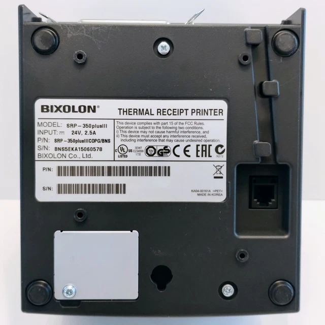 BIXOLON SRP-350 PLUS III POS Thermal Receipt Printer LAN USB Serial ...