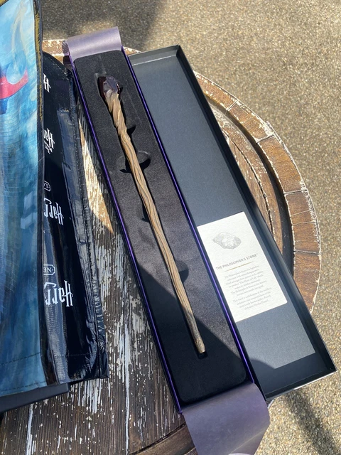 HARRY POTTER PHILOSOPHERS Stone Wand Warner Bros Studio Tour Exclusive ...