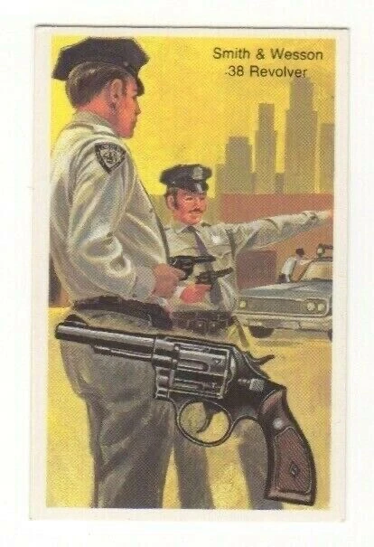 1982 FIREARM CARD. Smith & Wesson, American Police EUR 2,22 - PicClick FR