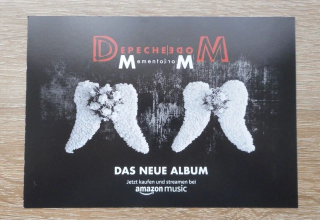 DEPECHE MODE CARD memento mori new album promo 2023 EUR 15,00 - PicClick FR