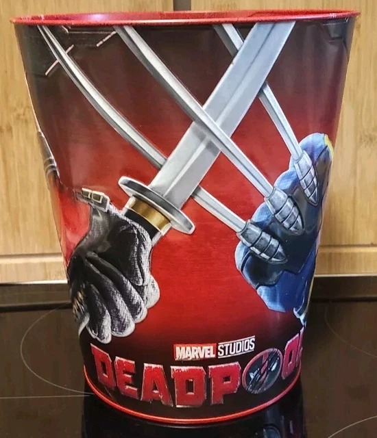 DEADPOOL AND WOLVERINE 2024 Popcorneimer Eimer Cinema Bucket Marvel 6 ...