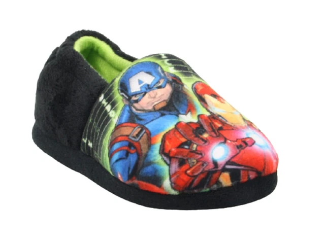 PANTOFOLE NOVITÀ PER Ragazzi Marvel Avengers Iron Man Capitan America ...