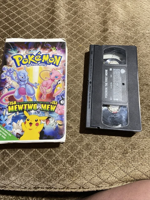 POKÉMON THE FIRST Movie: Mewtwo Strikes Back (VHS, 2000, Clamshell) EUR ...