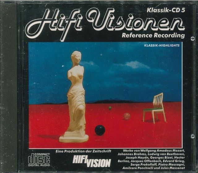 HIFI VISIONEN KLASSIK-CD 5 (Reference Recording) CD-Sampler EUR 6,99 ...