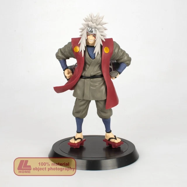 ANIME NINJA SHIPPUUDEN Jiraiya stand arms akimbo Figure Statue Toy Gift ...