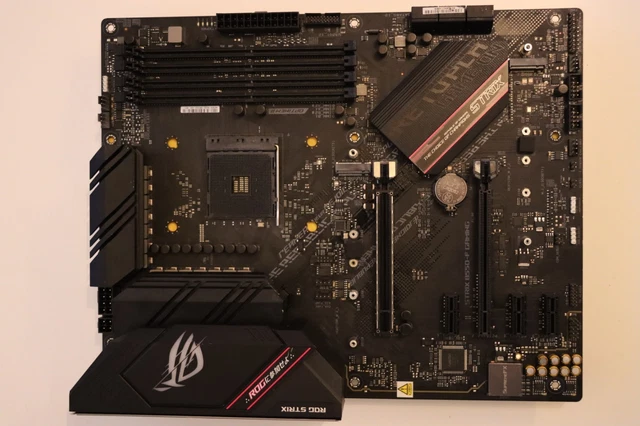 FAULTY! ASUS ROG STRIX B550-F Gaming Motherboard turn on - no boot £39. ...